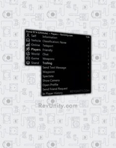 GTA 5, RDR2 & CS:GO Mod Menus » RevUnity