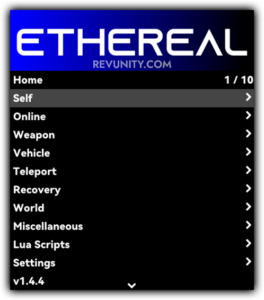 Ethereal Mod Menu » RevUnity