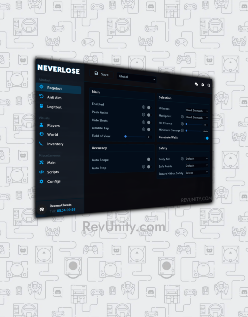 Purchase Neverlose for CS2 | RevUnity